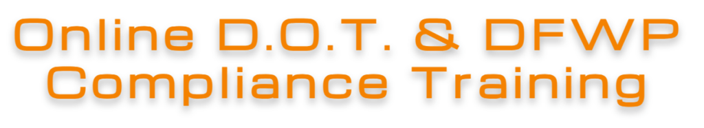 DOT Supervisor Online Training from Drug & Alcohol | $37
